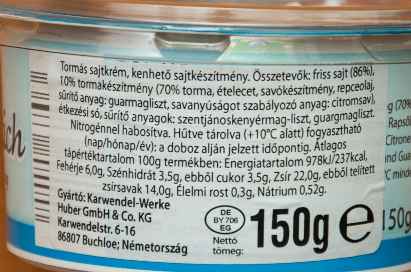 Létezik finom sajtkrém?