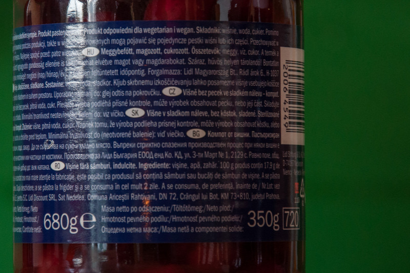 Szeretjük a magyar meggybefőttet!