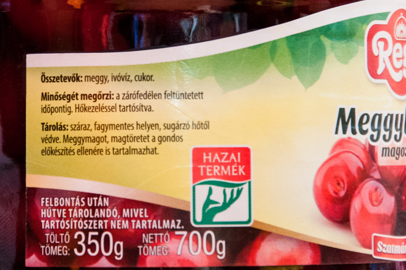 Szeretjük a magyar meggybefőttet!