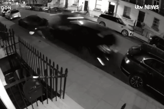 Barcelona Van Crash Gif
