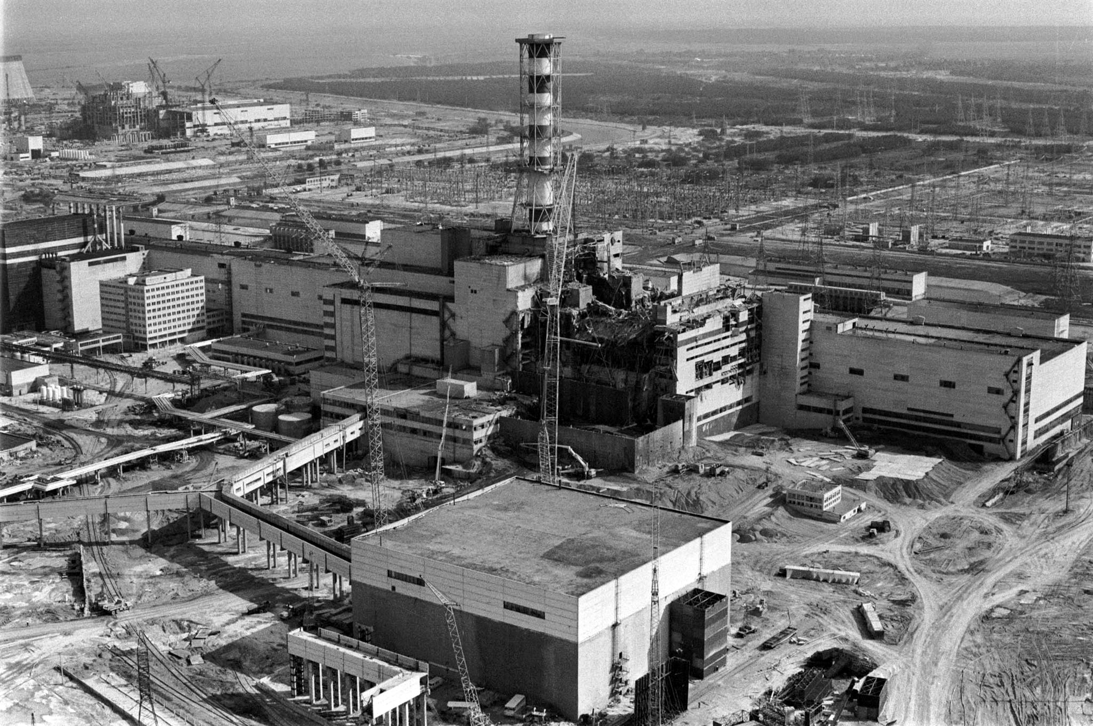 Képeken a csernobili atomerőmű-baleset